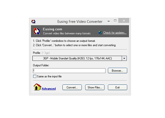 Eusing Free Video Converter Letöltés - SzoftHub.hu