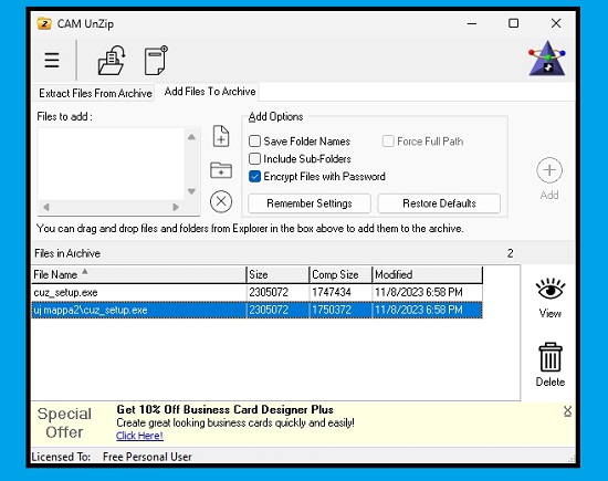 Tömörített mappák kibontása a CAM Unzip Archiválóval - SzoftHub.hu
