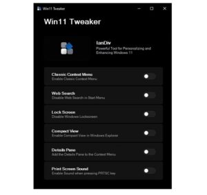 Win11 Tweaker letöltés - SzoftHub.hu